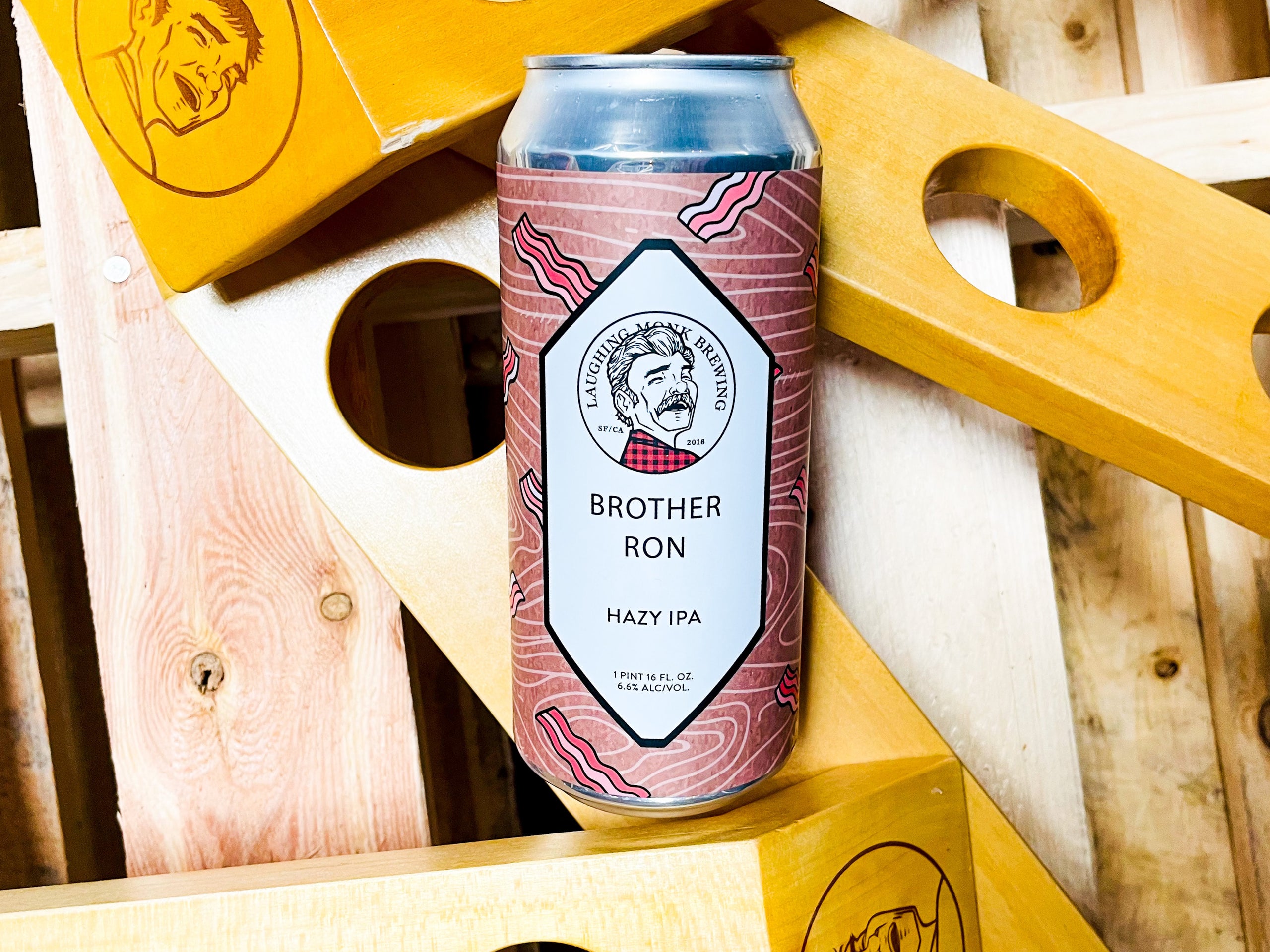 Brother Ron Hazy IPA 4-Pack | Laughing Monk Shop